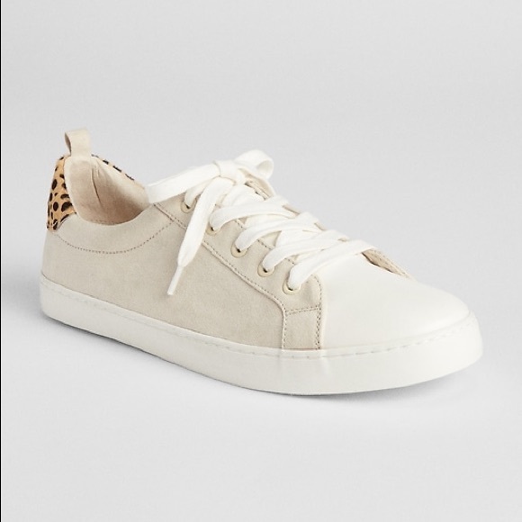 GAP | Shoes | Brand New Gap Mix Fabric Cheetah Low Lace Sneaker | Poshmark